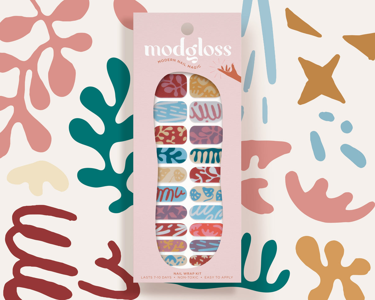 'Gallery Gala' Designer Nail Wrap Kit – Modgloss